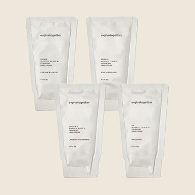 Evolvetogether 4 Hydrating Hand Cream Samples