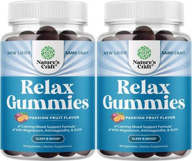 Natures Craft Calming Gummies for Adults with Ashwagandha and Magnesium ...