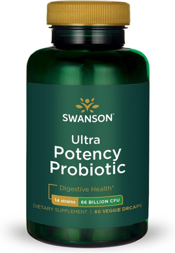 Swanson Ultra Potency Probiotic Digestive Health Immune System 66 ...