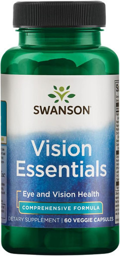 Swanson Vision Essentials 60 Veg Capsules
