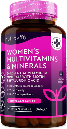 Women'S Multivitamins And Minerals - 24 Essential Active Vitamins And ...
