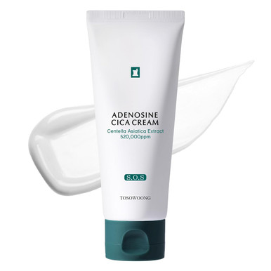 Adenosine Cica Cream, 520,000Ppm Centella Asiatica, Redness Reducing ...
