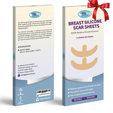 Breast Augmentation Post Surgery Supplies- Silicone Scar Sheets For ...