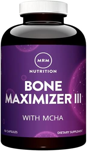 Mrm Nutrition Bone Maximizer® Iii With Mcha + Vitamin D3 + Vitamin K2 ...