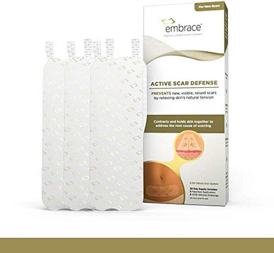 Embrace Active Scar Defense For Scars, Fda-Cleared Silicone Scar Sheets ...