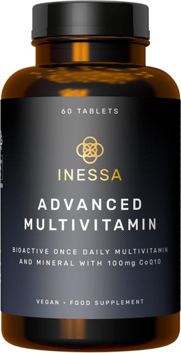 Inessa Methylated Multivitamin For Men - Advanced Natural Daily Mens ...
