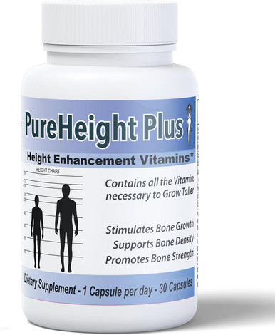Pure BioTechnologies PureHeight Plus Height Enhancement Vitamins ...