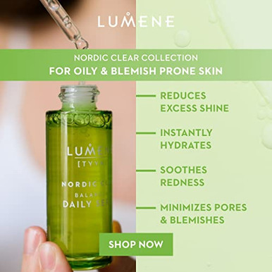 Lumene Nordic Clear [Tyyni] Balancing Daily Serum - Hydrating ...