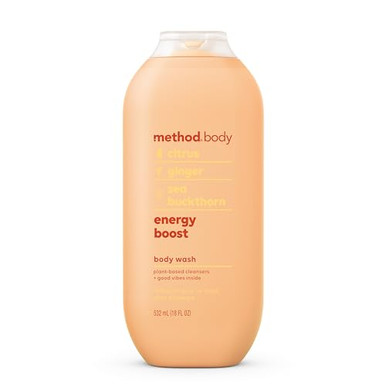 Method Body Wash Hydrating Coconut Milk And Energy Boost Scents Paraben ...