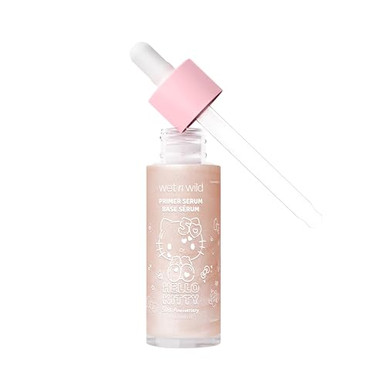 Wet N Wild Hello Kitty Primer Serum Infused Vitamin E & Diamond Powder ...