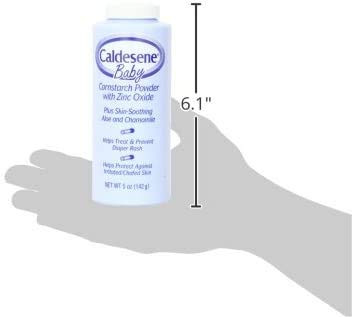 Caldesene Cornstarch Baby Powder With Zinc Oxide Talc Baby Powder 5 Oz ...