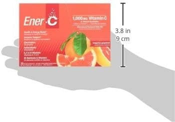 Enerc Vitamin Drink Mix Tangerine Grapefruit 1000 Mg 30 Count
