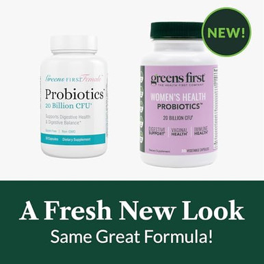 Greens First Women’S Health Probiotics Probiotic For Ph Balance 20 ...