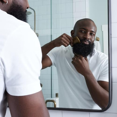 Cremo Beard Accessories Dualsided Beard Comb Made From Verawood Shape ...