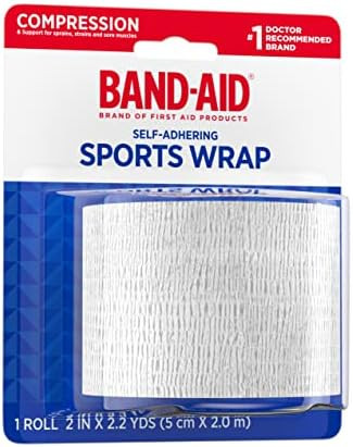 Bandaid Brand First Aid Products Selfadhering Sports Wrap Selfadherent ...