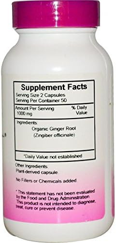 Christopher'S Original Formulas Ginger Capsules Natural Ginger Root ...