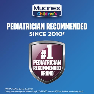 Mucinex Children'S Chest Congestion Expectorant And Cough Suppressant ...