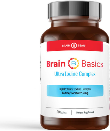 Brain Basics Ultra Iodine Complex Supplement for Thyroid Support ...