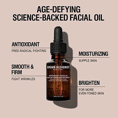 Grown Alchemist Skin Real Facial Oil. Moisturizing Antioxidant Serum (25Ml)