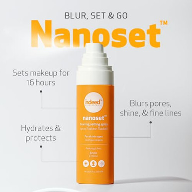 Indeed Labs Nanoset Blurring Setting Spray - Made With Ectoin ...