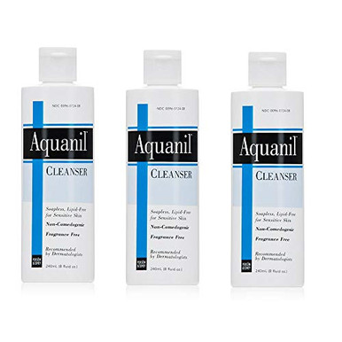 Aquanil Skin Cleanser Soapless Lipid- Cleanser - 8 Fl Oz (Pack Of 3)