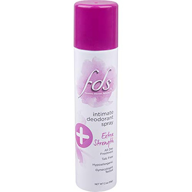 Fds Intimate Deodorant Spray Extra Strength - 2 Oz Pack Of 2