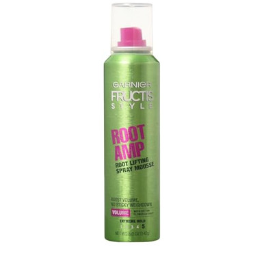 Garnier Fructis Style Root Amp Lifting Spray Mousse Extreme Hold 5.0 Oz ...