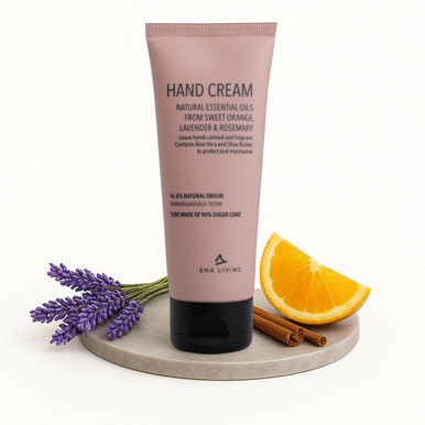 ENA Living Orange Scented Hand Cream | 75ml | Hand Moisturiser for ...