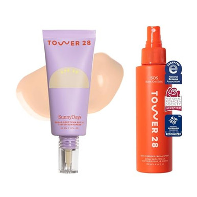 Tower 28 Beauty Sunnydays Spf 30 Tinted Sunscreen Shade 10, 1Fl Oz ...