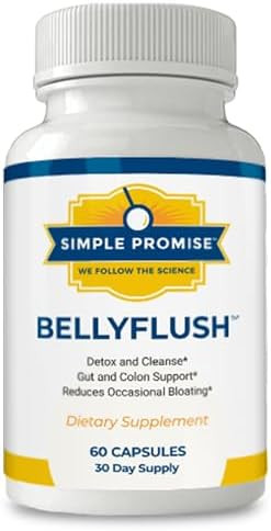 Simple Promise Bellyflush - Gentle Colon & Gut Cleanse Supplement With ...
