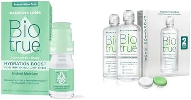 Biotrue Hydration Boost Eye Drops, Preservative , Soft Contact Lens ...
