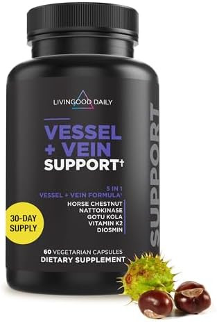 Livingood Daily Vessel & Vein Support, Circulation & Vein Support ...