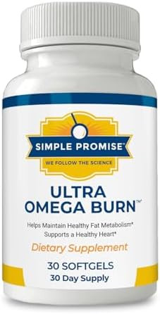 Simple Promise Ultra Omega Burn - Omega-7 Supplement With Pure ...