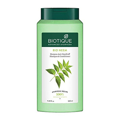 Biotique Bio Neem Margosa Anti Dandruff Shampoo And Conditioner 340Ml