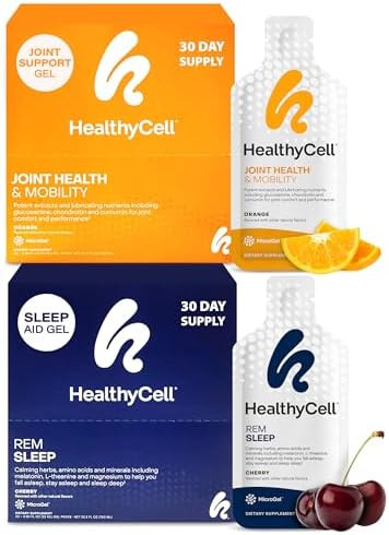 Healthycell Rem Sleep Aid + Joint Health & Mobility Supplements For Men ...