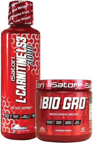 Isatori Bio-Gro Protein Syntheis Amplifier L-Carnitine Ls3 3000 ...