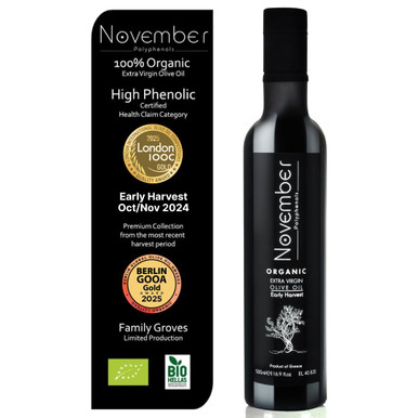 November Polyphenols High Phenolic Organic Olive Oil – Early Harvest ...