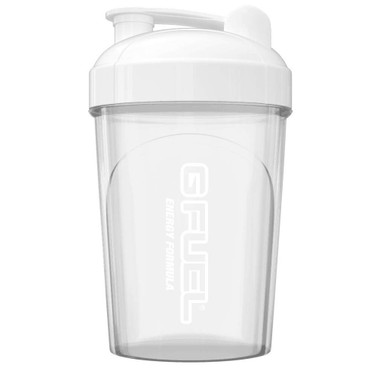 G Fuel Winter White Shaker Bottle, Drink Mixer for Pre Workout, Protein ...