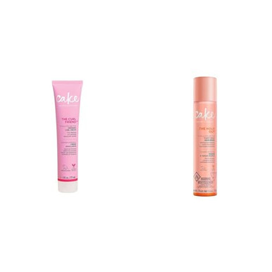 Cake Beauty Curl Friend Defining Curl Cream & Hold Out Flexible Hold ...
