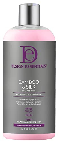 Design Essentials Bamboo & Silk Hco Leave-In Conditioner Thermal ...