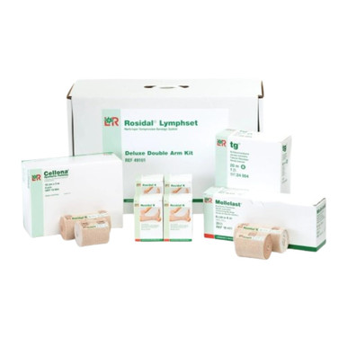 Lohmann & Rauscher Rosidal Lymphset Compression Bandaging Kit For Arms ...