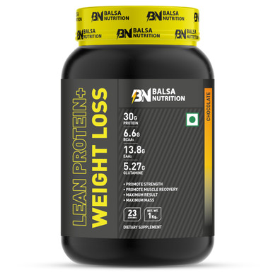 Balsa Nutrition Lean Protein + Weight Loss Powder- 1kg, 23 Serving ...