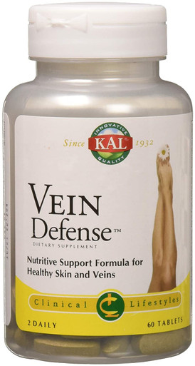 Kal Vein Defense Tablets, 60 Count