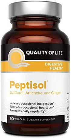 Quality of Life Peptisol Premium All Natural Digestion Support ...