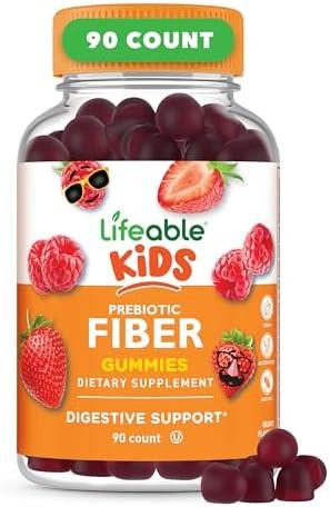 Lifeable Prebiotic Fiber Gummies For Kids Kids Fiber Gummies 5G Great ...