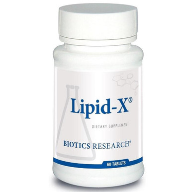 Biotics Research Lipid-X 60 Tablets