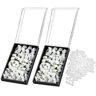 Geodurn Temporary Fake Tooth Cap Crown140 Pieces Front Teeth With ...