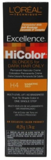 L'Oreal Excellence HiColor Shimmering Gold, 1.74 oz