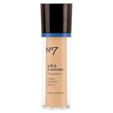 Boots No7 Lift Luminate Foundation SPF 15 Honey 1oz Honey