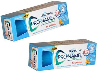 Sensodyne Pronamel for Children Daily Fluoride Toothpaste 6-12 Years ...